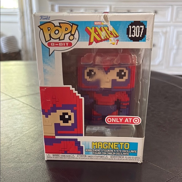 Funko | Toys | Funko 8bit Magneto Figure In Red And Purple | Poshmark